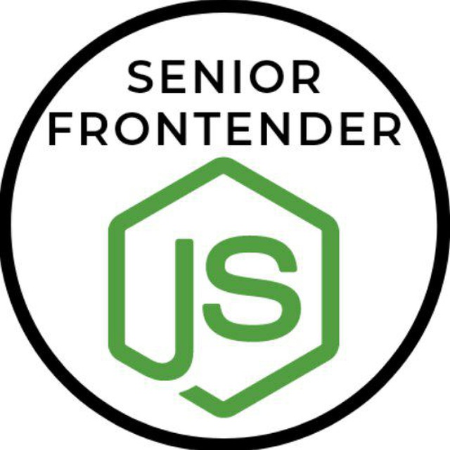 Telegram-канал "Senior Frontend Developer | JavaScript, React, HTML & CSS" — @senior_front — TGStat