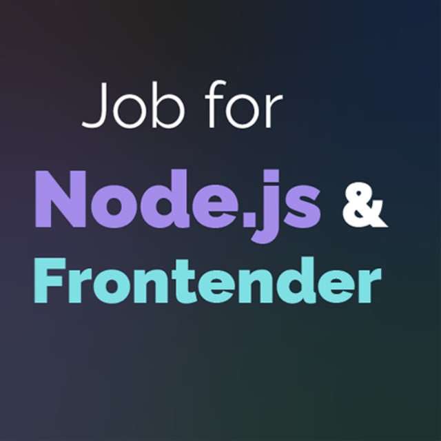 Telegram channel "Job for Frontend (JavaScript + Node.js) developers" — @forfrontend — TGStat