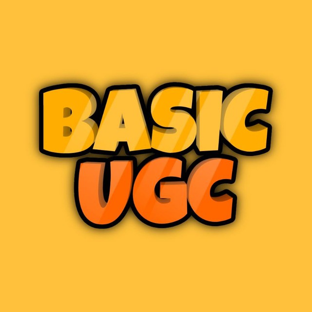 Telegram-канал "Basic UGC - Roblox Accessories" — @BasicUGCs — TGStat