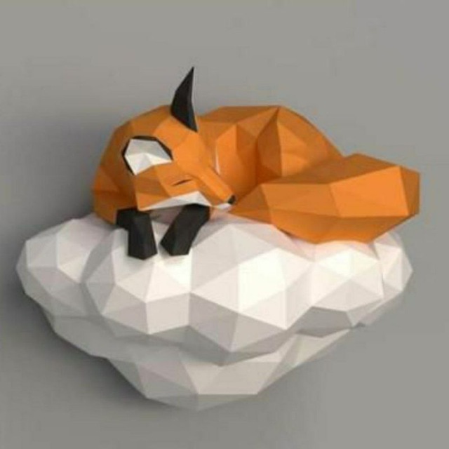 Telegram-канал "Паперкрафт (Papercraft). Бумажное моделирование ...